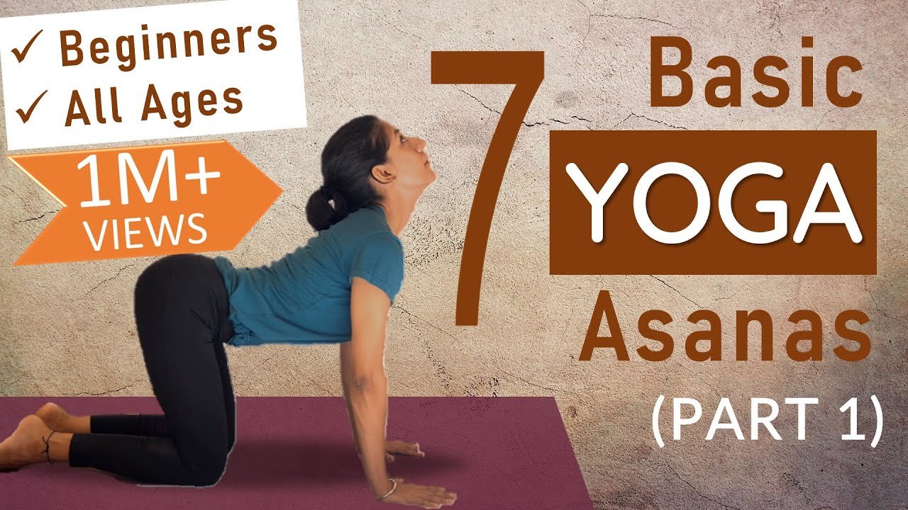 Basic Yoga Asanas For Good Health For Beginners And All Age Groups