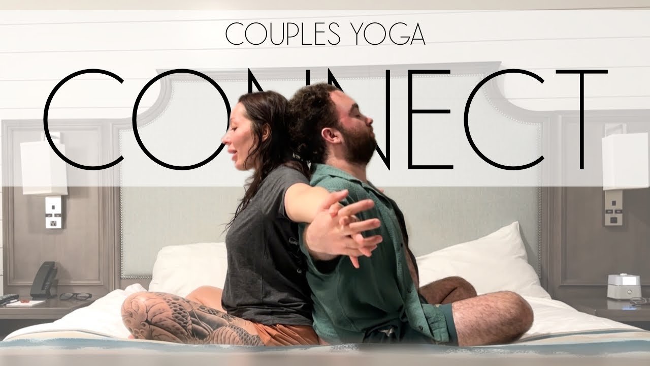 12 Min Partner Yoga in Bed for Connection & Tension Relief - COUPLES ...