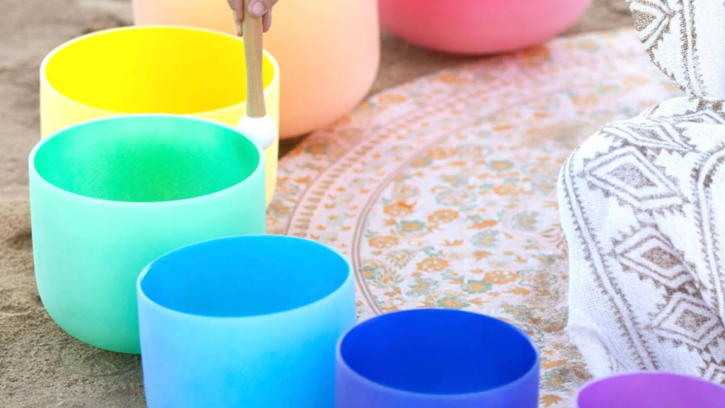 The Magic Of Crystal Singing Bowls With Rainbow Sounds - Beyond Bend