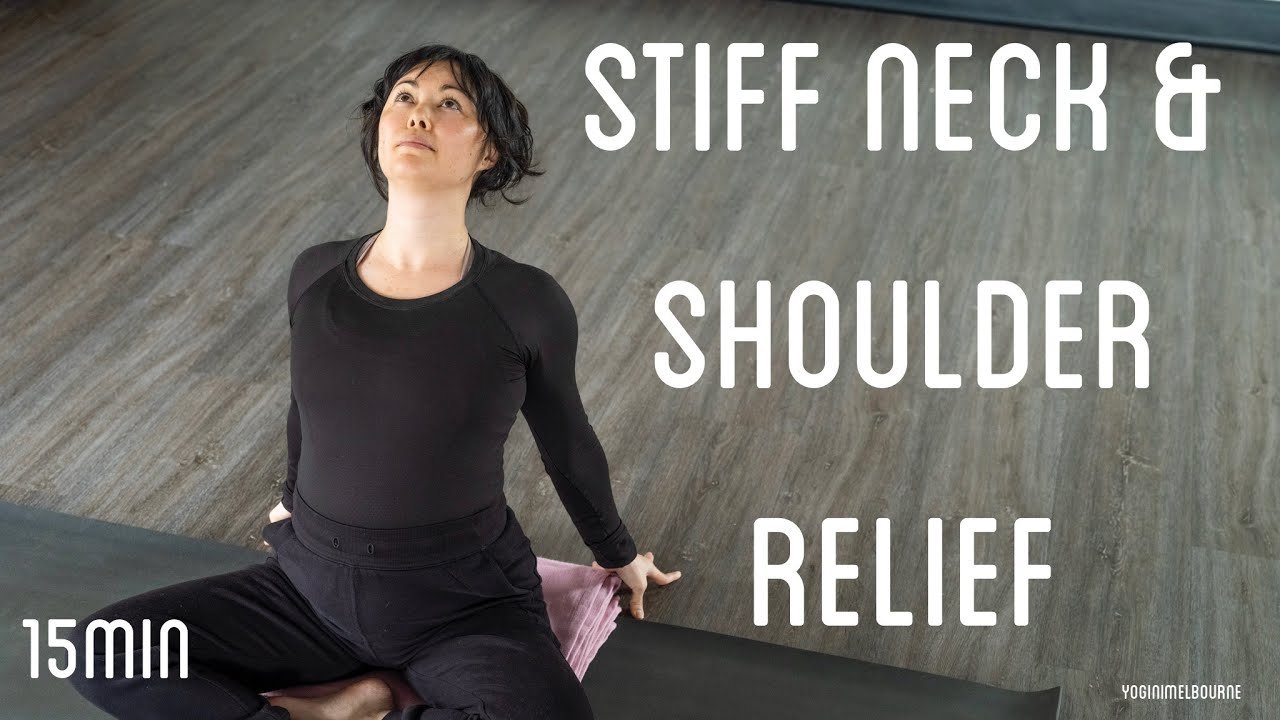 Relieve stiff neck and shoulders | seated 15min practice - Beyond Bend