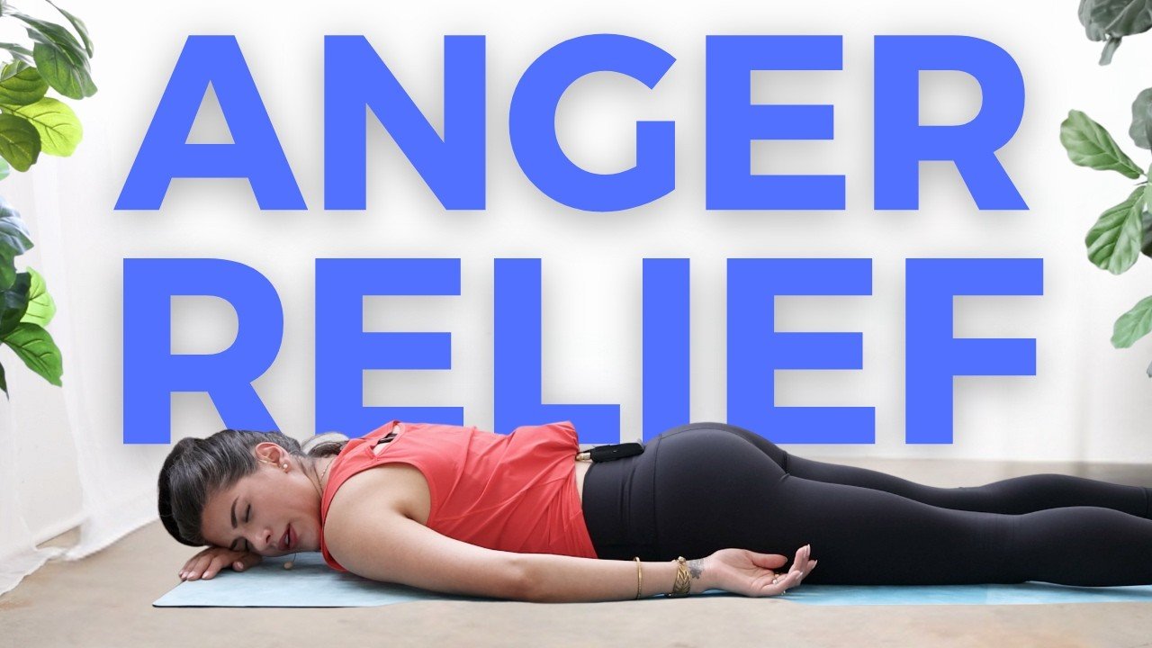 Yoga for Anger & Stress | Soothing Stretches to Calm Irritability ...