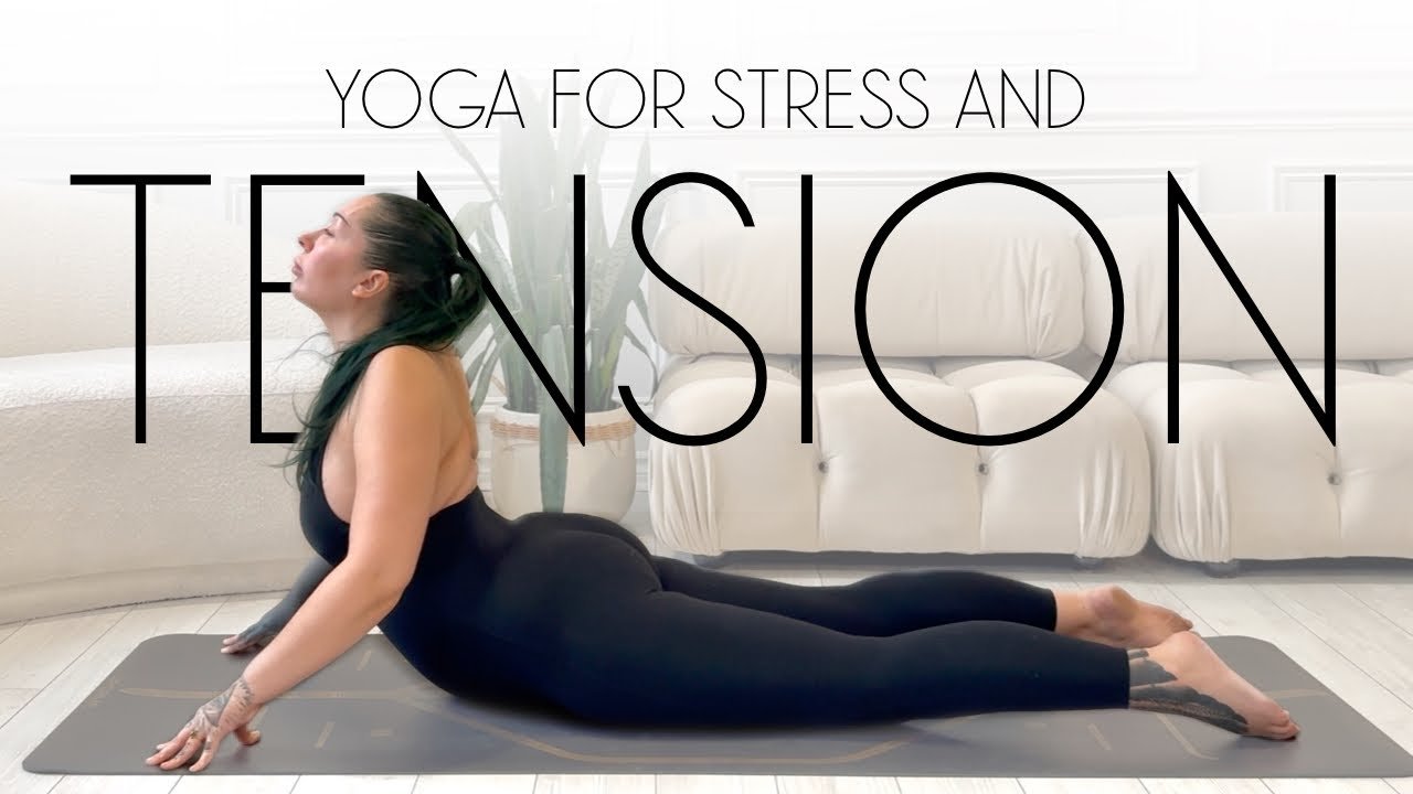 6 Minute Yoga Stretch for Tension and Stress - Beyond Bend