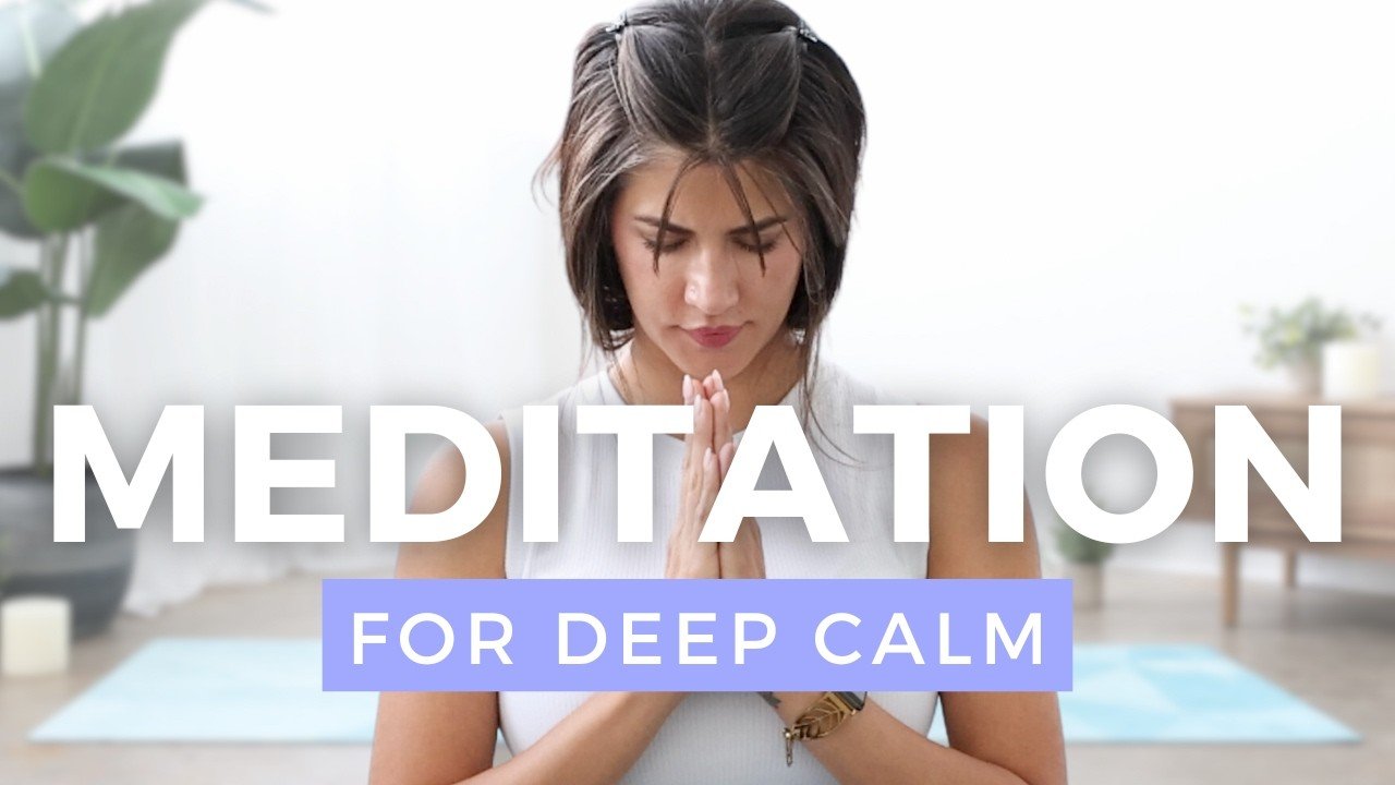 5 min Guided Meditation for Inner Peace, Deep Calm & Relaxation ...