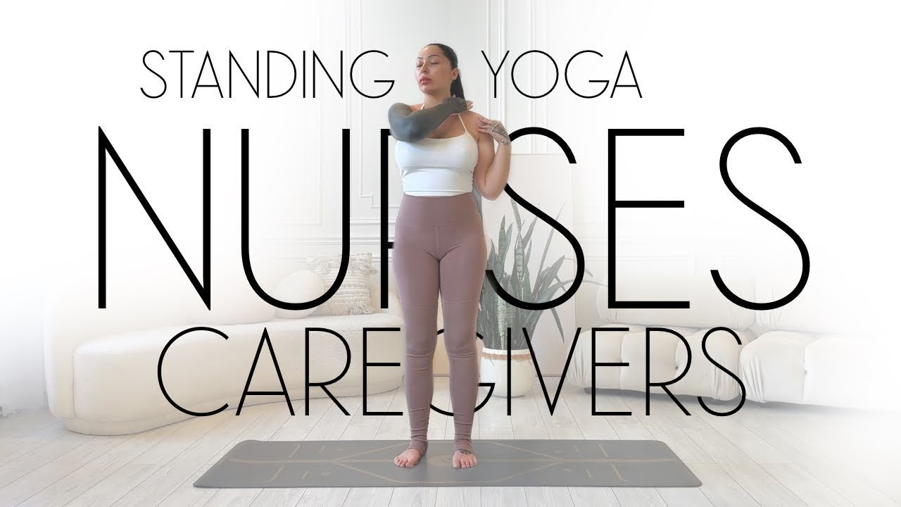 3 Min Standing Yoga Work Break for Nurses & Caregivers - Beyond Bend